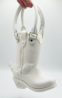 Cowboy Boot Bag / White – COWBOY HATS
